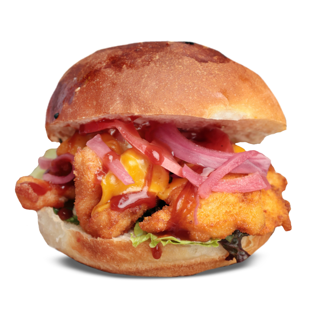 Barbekü Tavuk Burger - Enver Chef
